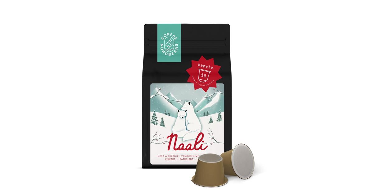 Kapsle Naali 16ks - NORDBEANS.CZ - Čerstvá káva z hor